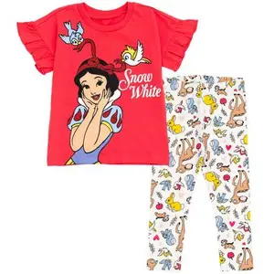 Disney T-shirt & Leggings Set - Snow White Red