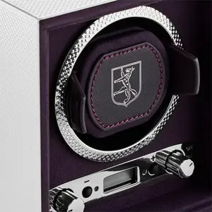 Wolf Single Watch Winder - Silver