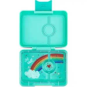 YUMBOX Snack Leakproof Bento Box Miami Aqua