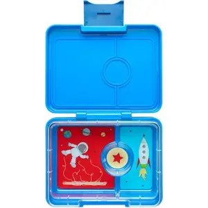 YUMBOX Snack Leakproof Bento Box Surf Blue With Rocket Tray