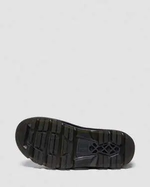Dr. Martens Zebzag Laceless Leather Boots - Black