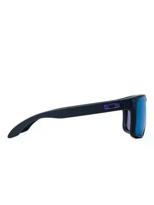 Oakley Logo-detail Square-frame Sunglasses - Black
