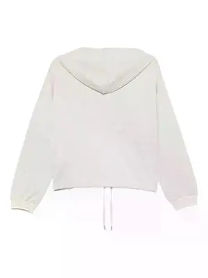 Liu Jo Logo Plaque Drawstring Hoodie
