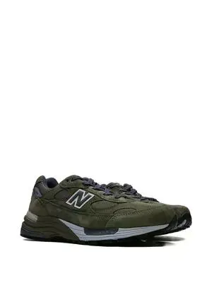 NEW BALANCE Made In Usa 992 Panelled Sneakers - Green