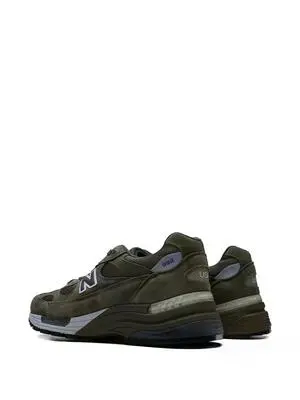 NEW BALANCE Made In Usa 992 Panelled Sneakers - Green