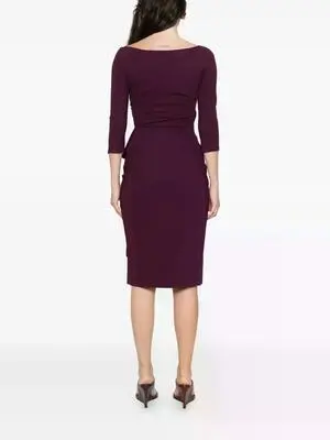 Chiara Boni La Petite Robe Florien Ruffled Wrap Dress