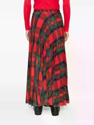 MASU Pleated Wrap Skirt