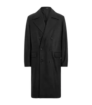 Allsaints Double Breasted Coats For Men