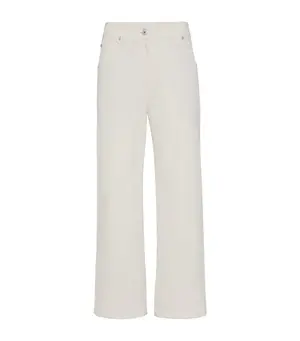Cotton Blend Pants
