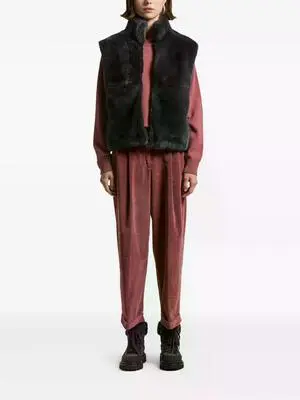 Peserico High-neck Zip-fastening Waistcoat