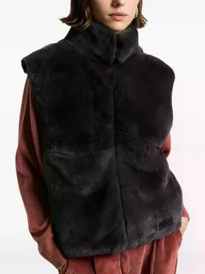 Peserico High-neck Zip-fastening Waistcoat