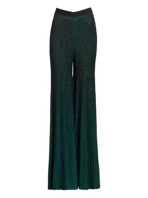 Elie Saab Metallic Flared Trousers