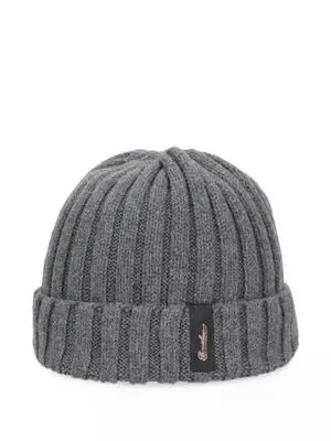 Borsalino Cashmere Beanie - Grey