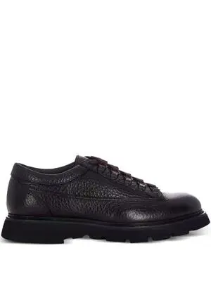 DOUCAL'S Textured Lace-up Shoes