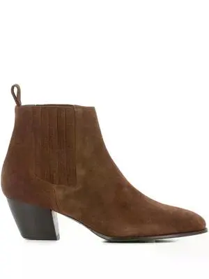 SERGIO LEVANTESI 55mm Suede Ankle Boots