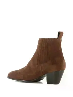 SERGIO LEVANTESI 55mm Suede Ankle Boots