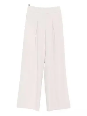 Peserico Pleated Wide-leg Trousers