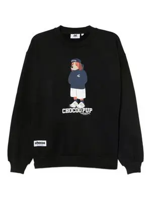 CHOCOOLATE Graphic Sweatshirt - Black