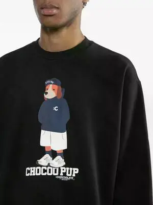 CHOCOOLATE Graphic Sweatshirt - Black