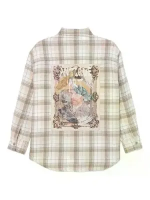 MUSIUM DIV. Checked Shirt Jacket