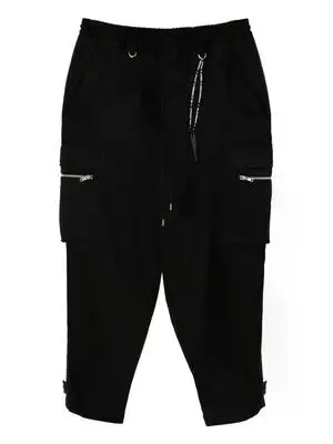 MASTERMIND WORLD Graphic-embroidered Trousers