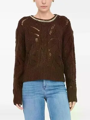 Liu Jo Openwork Knit Sweater
