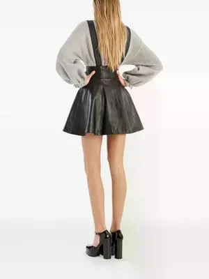 ROTATE BY BIRGER CHRISTENSEN Leather Mini Skirt