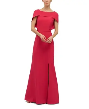 KAY UNGER Tamara Capelet Gown