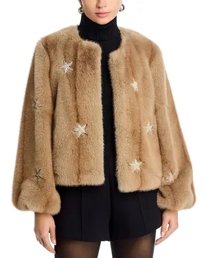 Cinq A Sept Faux Fur Jackets For Women