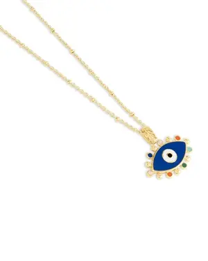 ANABEL ARAM Milos Evil Eye Charm