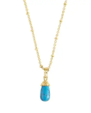 ANABEL ARAM Milos Small Turquoise Charm