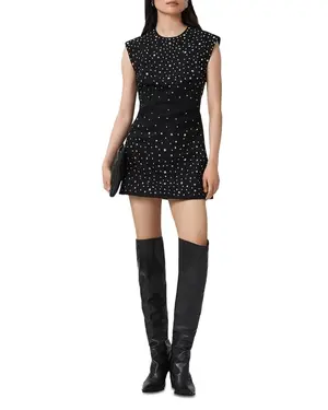 ALLSAINTS Tamara Embellished Mini Dress