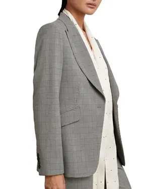 REISS Brooklyn Check Blazer
