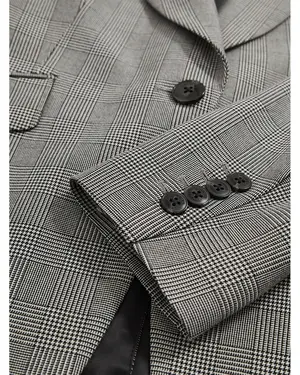 REISS Brooklyn Check Blazer