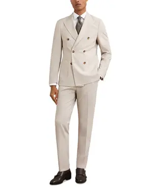 REISS Belmont Textured Weave Mixer Trouser