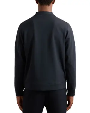 REISS Casson Long Sleeve Interlock Cardigan