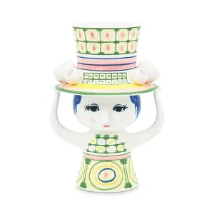 ROSENDAHL Lady With Hat 9.6 Vase - Green