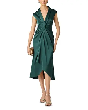 Aidan Mattox Round Neck Cocktail Dresses
