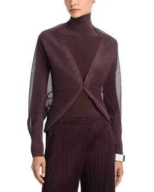Issey Miyake Button Detailed Knitwear For Women