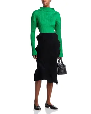 Issey Miyake Sleek Pleats Top