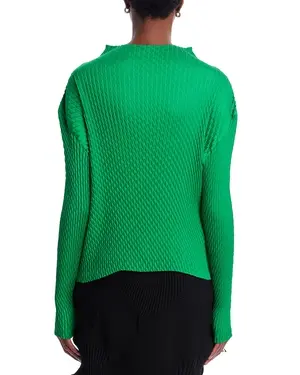 Issey Miyake Sleek Pleats Top