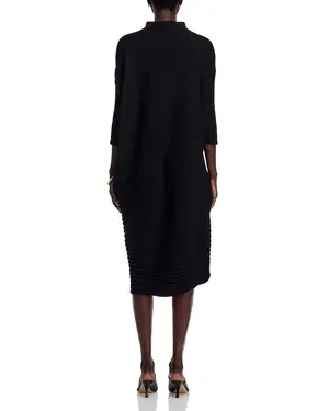 Issey Miyake Cotton Cashmere Knit Dress