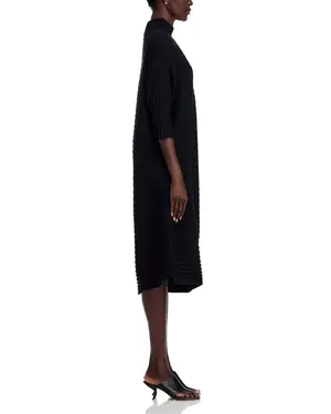 Issey Miyake Cotton Cashmere Knit Dress