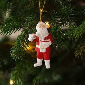 VILLEROY & BOCH Christmas Classics Annual Santa Ornament 2025