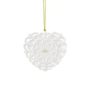 VILLEROY & BOCH Christmas Classics Annual Heart Ornament 2025 - Multi