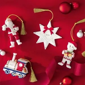 VILLEROY & BOCH Christmas Classics Annual Star Ornament 2025