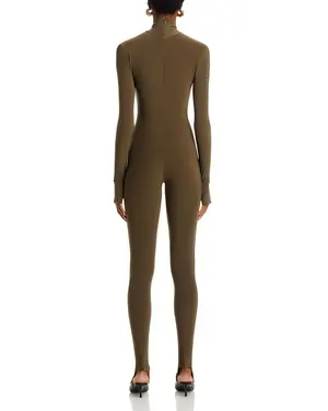 Norma Kamali Long Sleeve Catsuit
