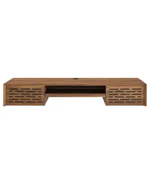 MODWAY Merit 60" Wall Mount Wood Office Desk
