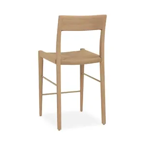 SUNPAN Bondi Counter Stool, Light Oak
