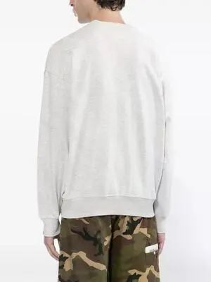 AAPE BY *A BATHING APE Logo-appliqué Sweatshirt - Grey